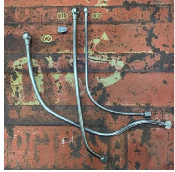 1936 EL OHV Knucklehead Complete Oil Line Kit – Deluxe HD Restorations