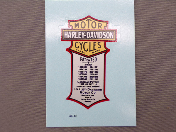 62535-08B Old 5919-08 1944-1946 Oil Tank Decal – Deluxe HD Restorations