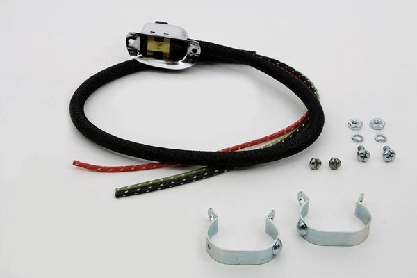 70058-50 Directional 3 Position External Wire Handlebar Switch Chrome ...