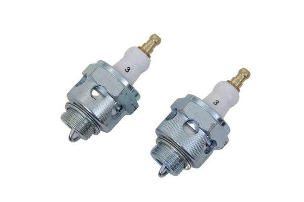 37-09AC 32302-09 Air Cooled Replica Spark Plug Set #3 – Deluxe HD ...